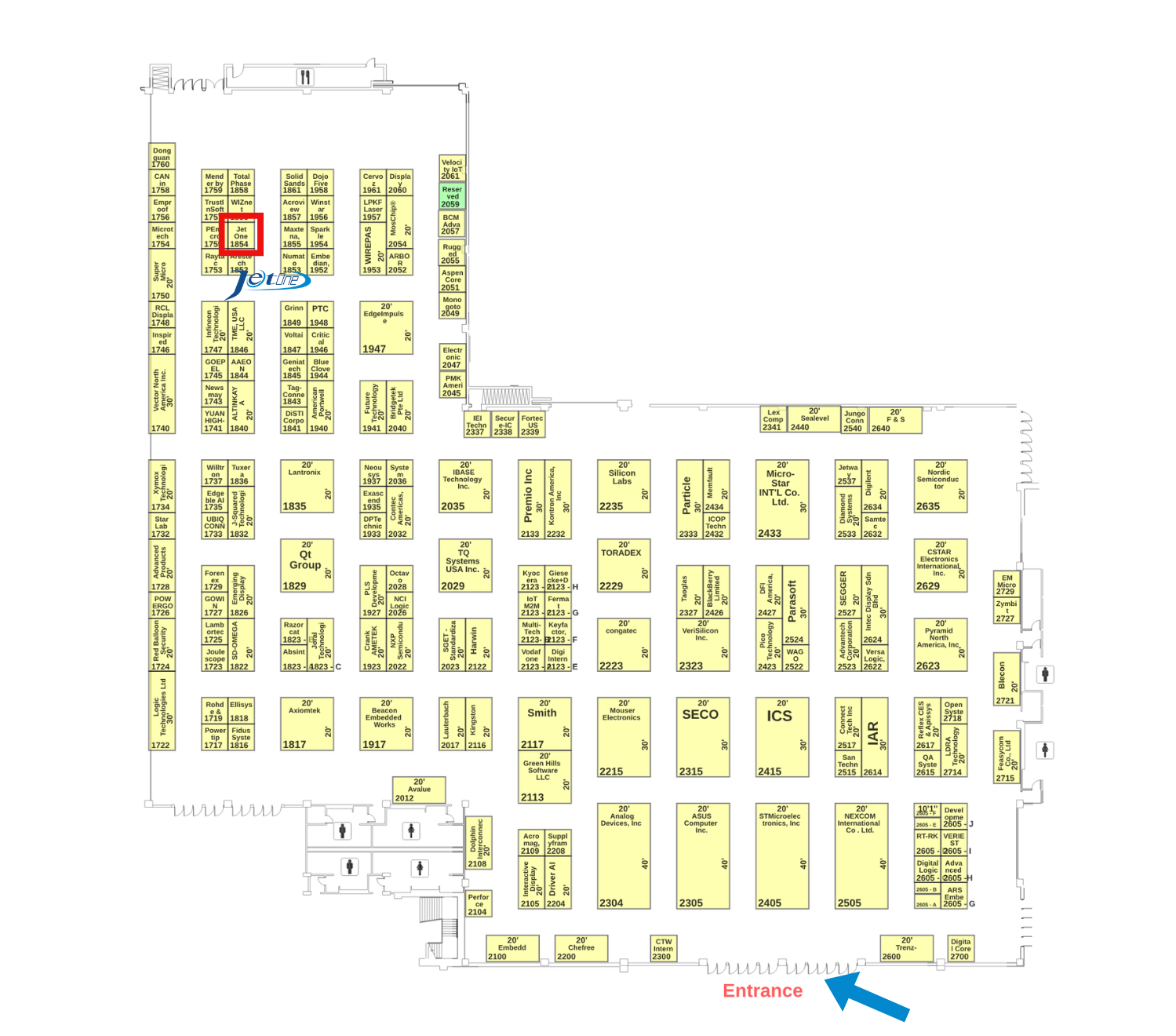 Jet One Technology is attending Embedded World North America 2024! (Jet One Booth:1854)